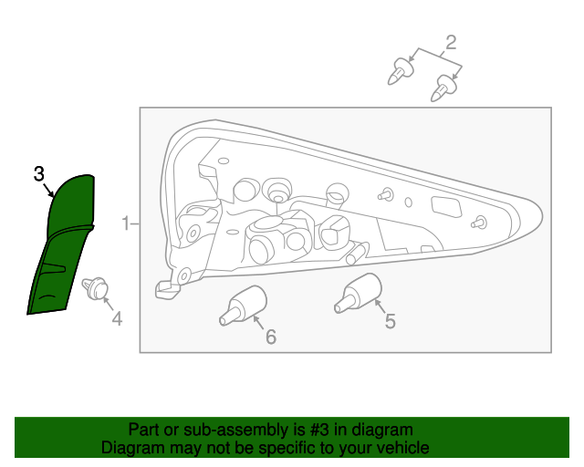 2019-2021 Nissan Murano Protector 26552-9UF0A | Nissan Parts Plus