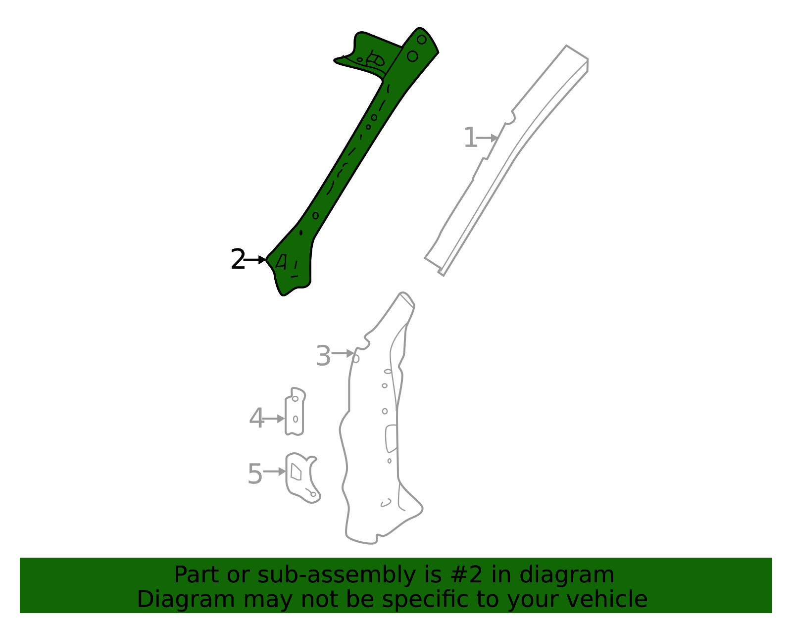 2019-2025 Nissan Altima Inner Hinge Pillar G6230-6CAMA | Sullivan Brothers Nissan