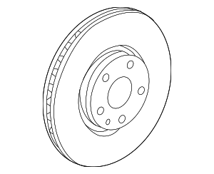 2020-2024 Chevrolet Corvette Front Disc Brake Rotor 85114492 | OEM ...