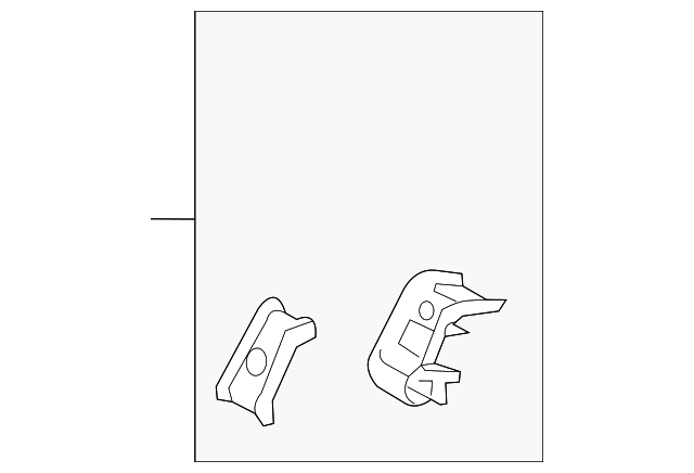 73717-33090-C0 - Child Restraint Anchor Plate Bezel 2018 Toyota Camry ...