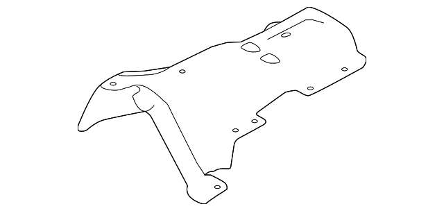 Genuine OEM Heat Shield Part# LR087740 Fits 2017 Land Rover Range Rover ...