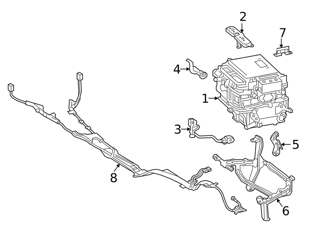 821H1-62040 - Cable Assembly - 2021-2023 Toyota Mirai | OEM Genuine ...
