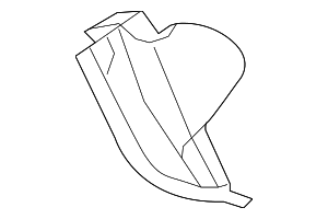 TD11-50-351F - OEM NEW 2012-2015 Mazda CX9 Grand Driver Sd Rear Bumper ...