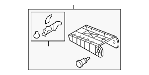 2012-2018 Audi Repair Kit 4G8-898-173-4PK | European OEM Parts Direct