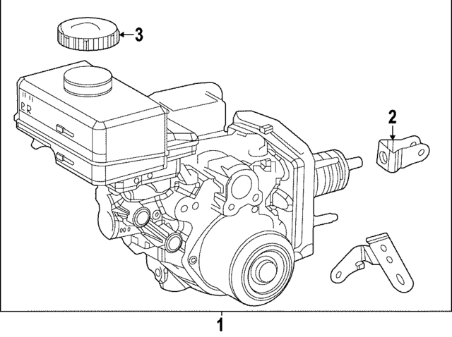 2024 Toyota bZ4X Master Cylinder Assembly 47050-42440 | Toyota Parts Center