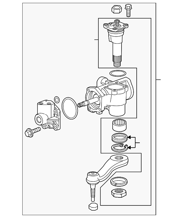 2011-2015 GM Hydraulic Recirculating Ball Steering Gear 85603320 | GM ...
