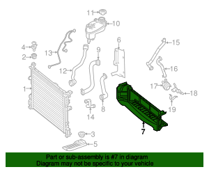 Lower Baffle - Part #246-505-11-30 | Mercedes Parts Center