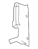 2014-2019 Mercedes-Benz CLA 250 Upper Baffle 246-505-05-30 | MB OEM Parts