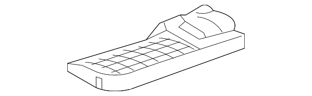 2014-2020 Mercedes-Benz Radiator Lower Bracket 246-504-02-40 | Mercedes ...