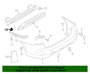 2015-2019 Subaru Upper Bracket Grommet 909300066 | TascaParts.com