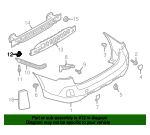 2015-2019 Subaru Upper Bracket Grommet 909300066 | TascaParts.com