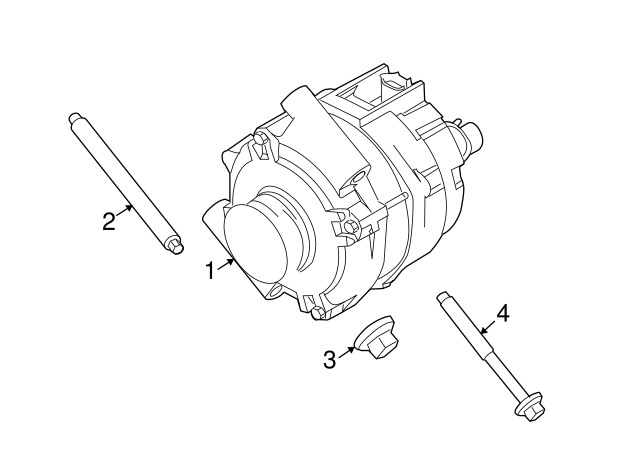 2009-2012 Ford Alternator 9L8Z-10346-A | TascaParts.com