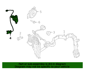 Genuine OEM Ford Part - Door Actuator LJ8Z-10E994-A | Genuine OEM Ford ...