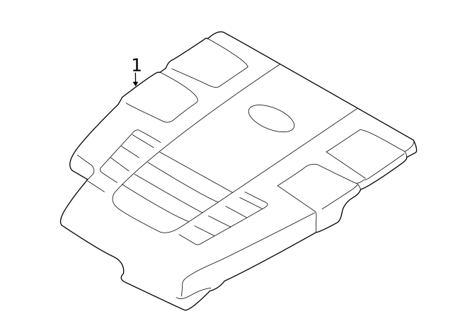 2019-2024 Subaru Forester Engine Cover 14025AA560 | Subaru Parts Store