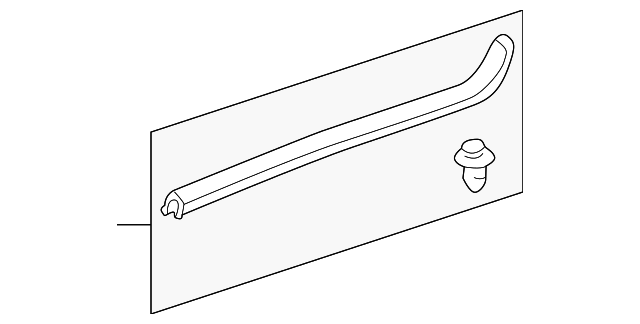 2001-2005 Lexus IS300 Fender Seal 53388-53010 | Lexus Direct parts