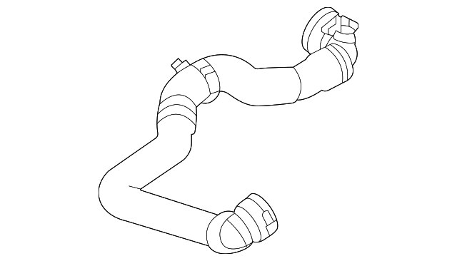 2019-2022 Land Rover Lower Hose LR139054 | JaguarParts.com