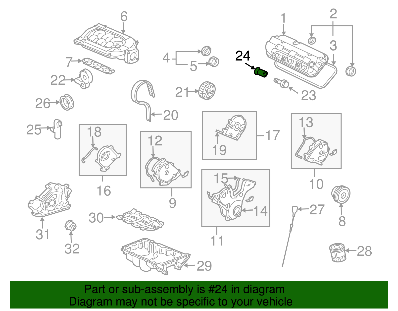 14530-P13-000 - 2003-2017 Honda - Collar Auto Adjuster | Genuine Honda ...