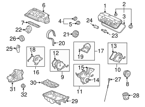 2003-2024 Honda Idler Pulley 14550-RCA-A01 | OEM Parts Online