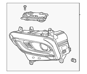 2022-2024 Buick Enclave Headlamp 84848267 GM | GMPartsDirect.com