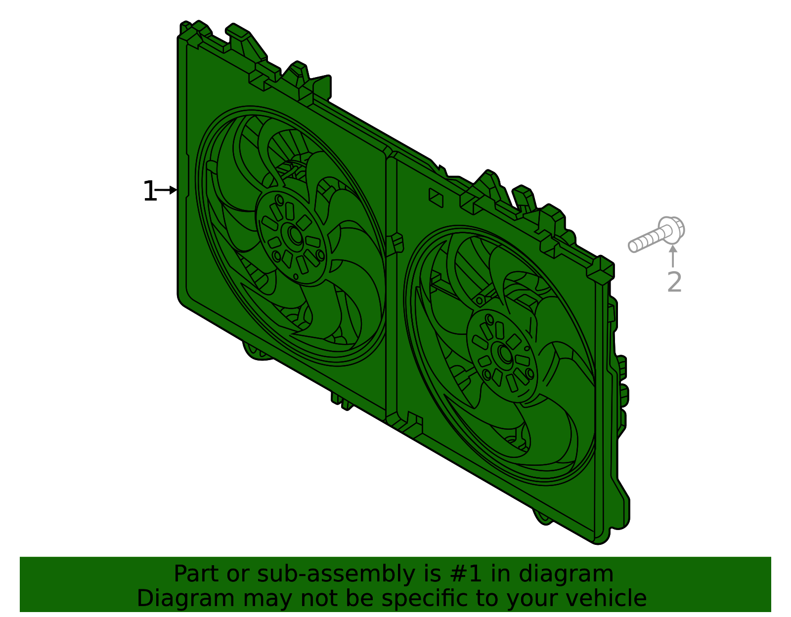PX35-15-025A - Engine Cooling Fan Assembly - 2019 2020 Mazda CX-5 ...
