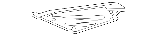 2014-2020 Mercedes-Benz Under Cover 246-684-03-00 | MB OEM Parts