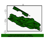 2007-2022 Toyota Radiator Support Splash Shield 51410-0C010 | OEM Parts ...