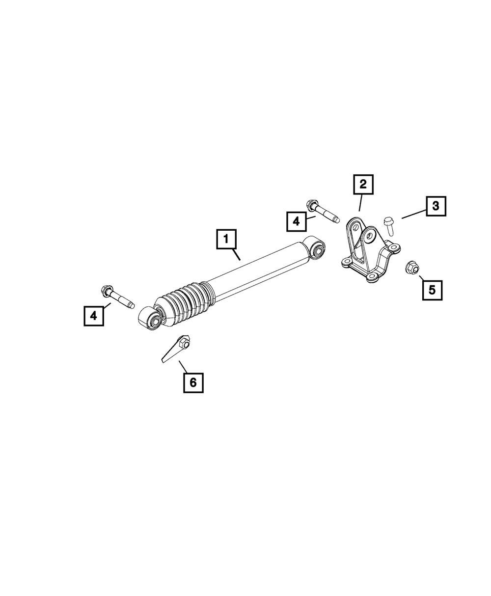 2014-2024 Ram 2500 Damper Bracket 68226579AA | Mopar eStore