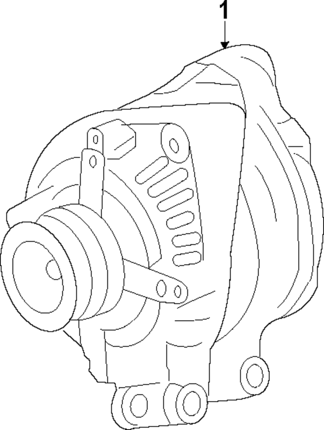 LR088850 - Alternator 2016-2021 Land Rover Range Rover | Land Leaping ...