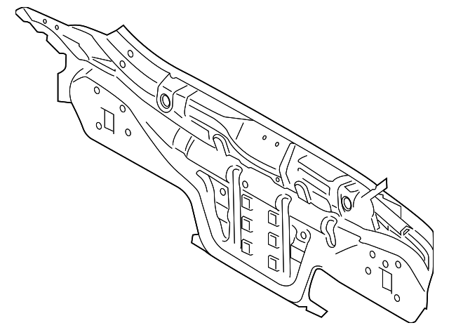 69100-J5000 - Rear Body Panel 2018-2023 Kia Stinger | Kia.Parts Store