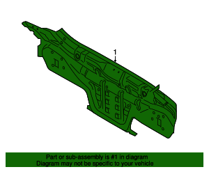 69100-J5000 - Rear Body Panel 2018-2023 Kia Stinger | Kia.Parts Store