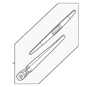 2024 Nissan Murano Wiper Arm Assembly 28780-5AA1B | Temecula Nissan Parts