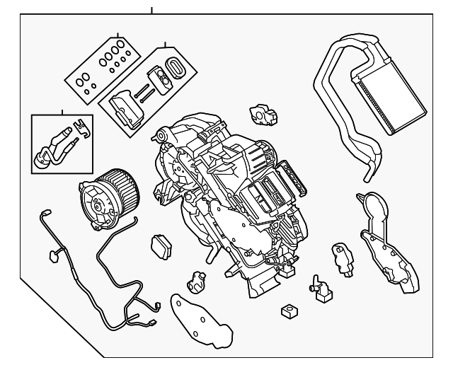 2013-2017 Land Rover AC & Heater Assembly LR072511 | Sacramento Land ...