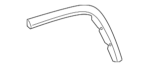 5QJ79TZZAA - Wheel Flare - 2014-2020 Jeep Grand Cherokee | Mopar Parts ...