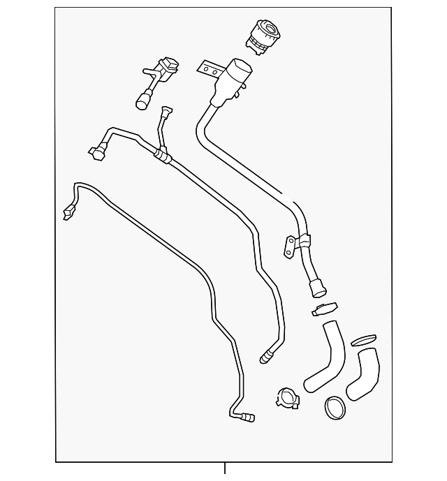 84443648 GM Fuel Tank Filler Pipe with Fill Hose | GM Parts Store