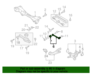 2010-2015 Hyundai Tucson Lateral Arm 55250-2S000 | OEM Parts Online