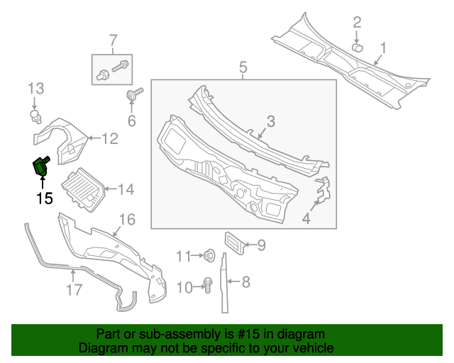 4H0-907-658-C - Humidity Sensor 2015-2023 Audi | Audi OEM Parts