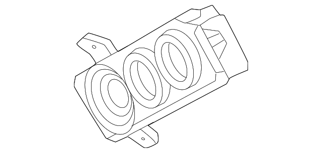 2021-2022 Cadillac Windshield Passenger Side Garnish Molding Speaker ...