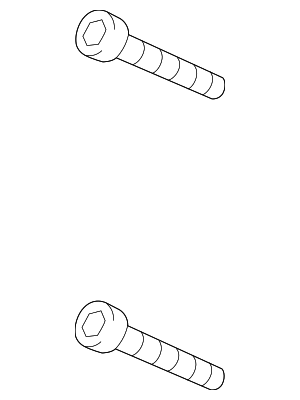 2011-2017 Volkswagen Touareg Caliper Mount Bolt N-911-837-01 | OEM ...