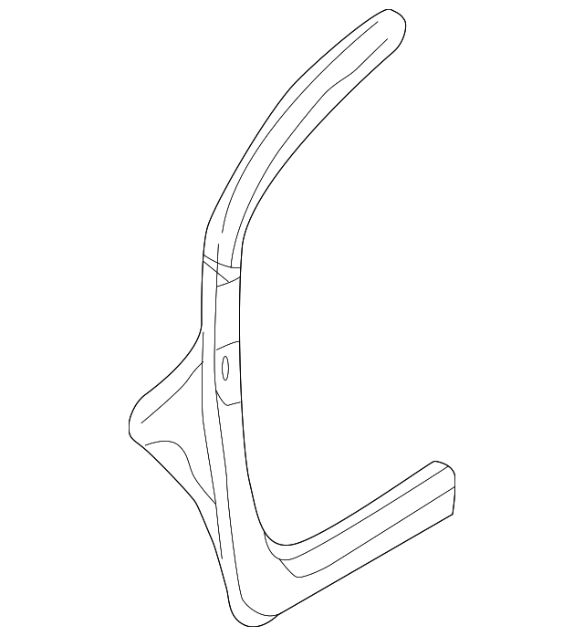 1999-2003 Mazda Protege Outer Pillar - Passenger Side (RH) BJYJ-70-221 ...