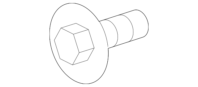 2009-2025 GM M6x1x22 Multi-Purpose Bolt 11609982 GM | GMPartsDirect.com