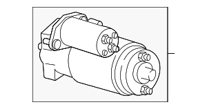 1990-1999 GM Starter, Remanufactured 10465389 GM | GMPartsDirect.com