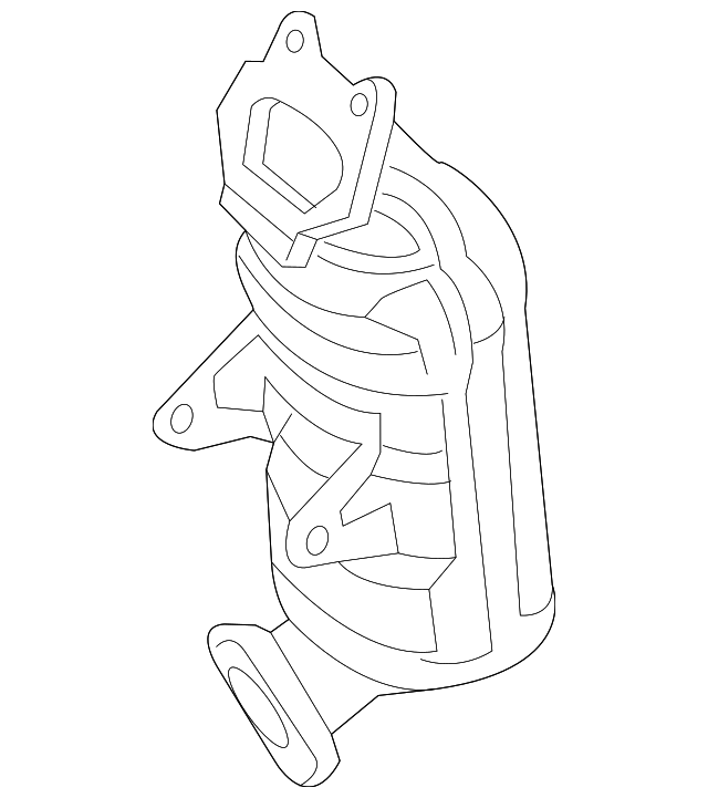 Catalytic Converter - Mopar (68190013AB) | Mopar Parts