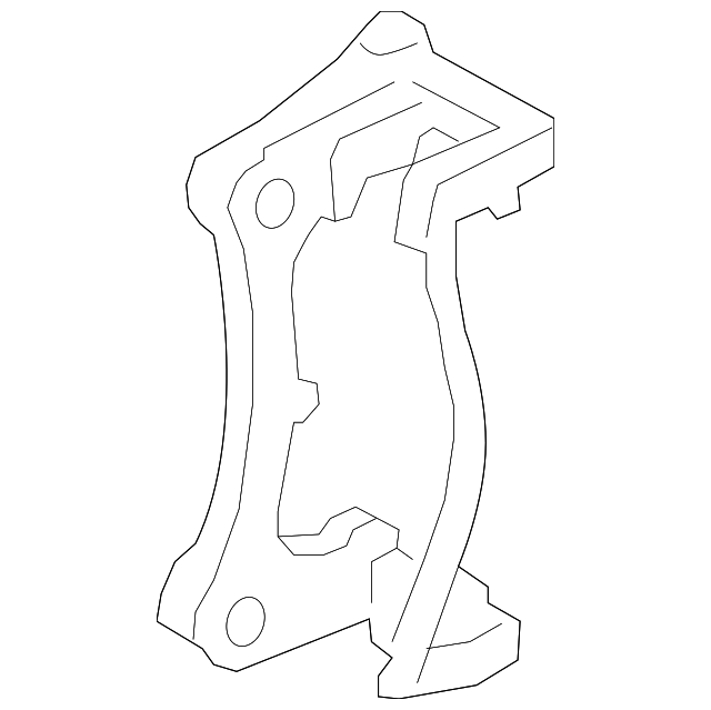 2015-2019 Ford Motorcraft™ Disc Brake Caliper Bracket BRBCR-51 | OEM ...