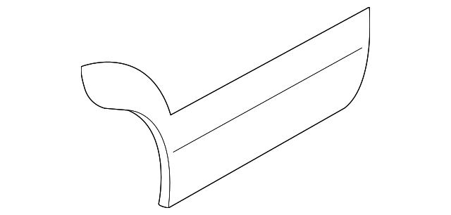 Genuine Cladding for 2005-2008 Hyundai Tucson | Part# 87733-2E000 ...