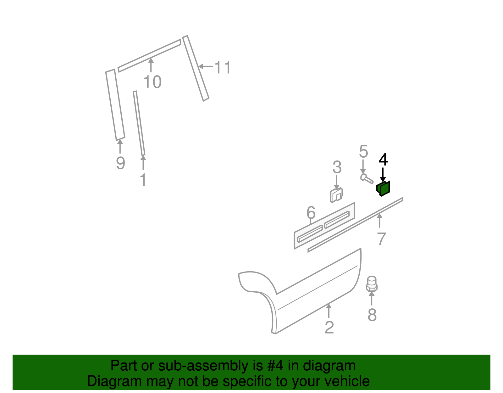 2002-2009 Hyundai Cladding Grommet 87756-34520 | HyundaiParts.Online