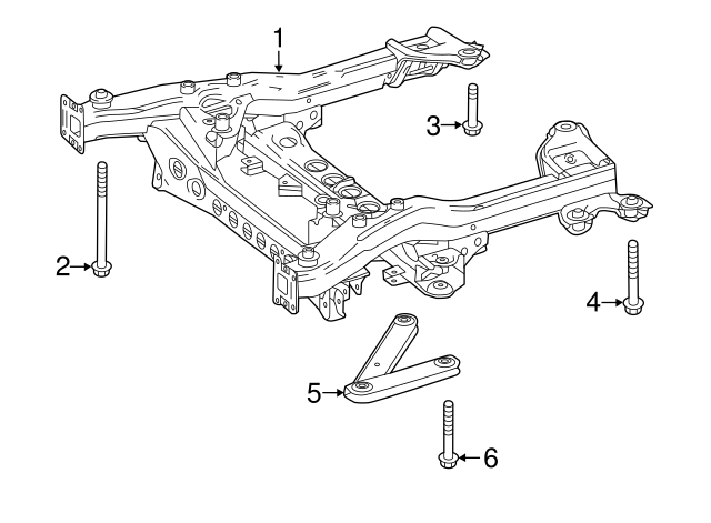 4476201402 - Integral Carrier Mercedes-Benz USA Parts
