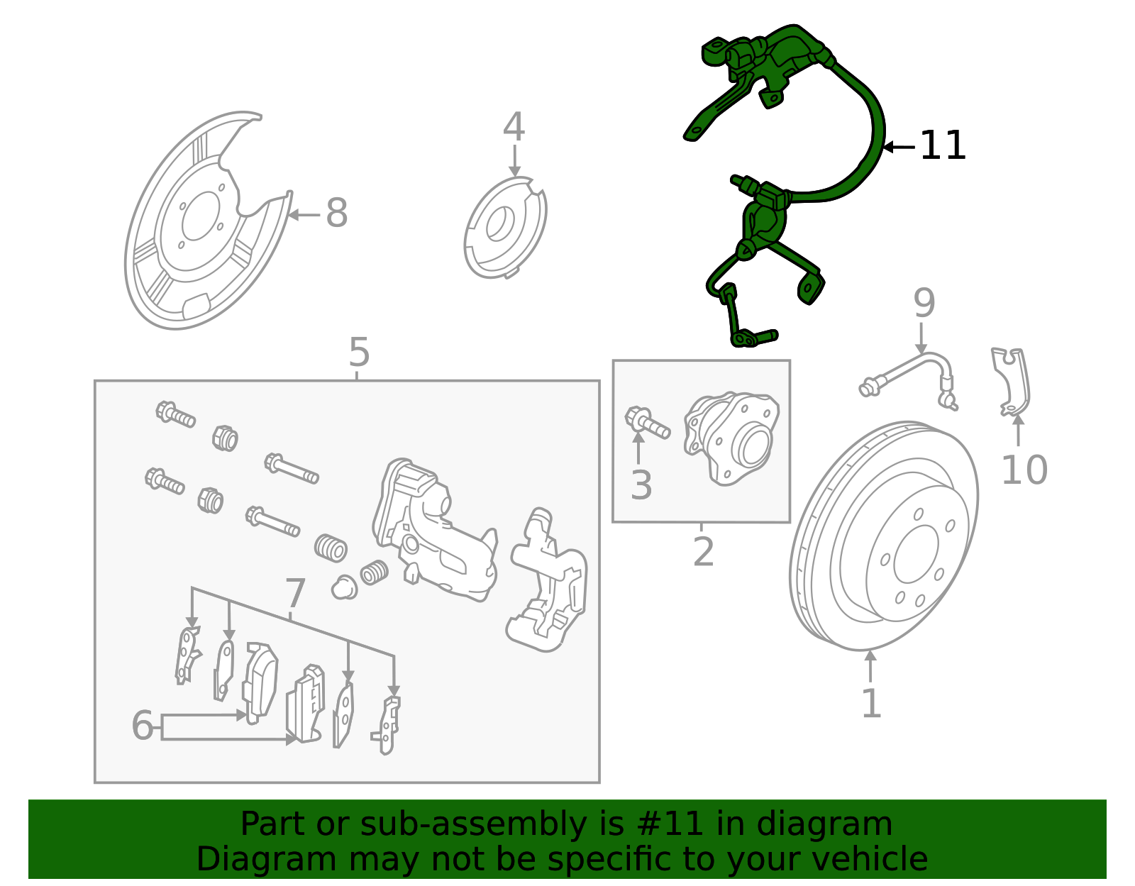2021-2025 Nissan Rogue Rear Speed Sensor 479A6-6RA0A | OEM Parts Online