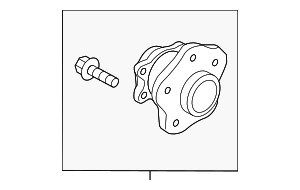 43202-6RA0A - Hub Assembly - 2021-2025 Nissan Rogue | Nissan OEM Parts ...