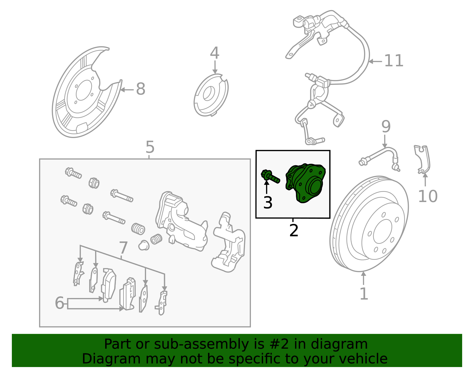 43202-6RA0A - Hub Assembly - 2021-2025 Nissan Rogue | Nissan OEM Parts ...