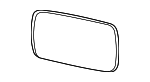 51162991666 - 2011-2014 BMW X3 Mirror Glass (51-16-2-991-666) | BMW of ...